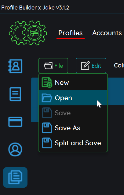 Profile Builder Profiles Spreadsheets AYCD