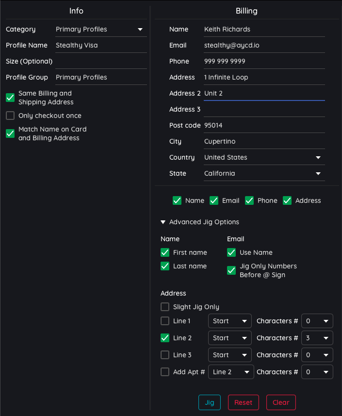 Profile Builder - Profiles - Create / Generate / Import / Export Profiles – AYCD