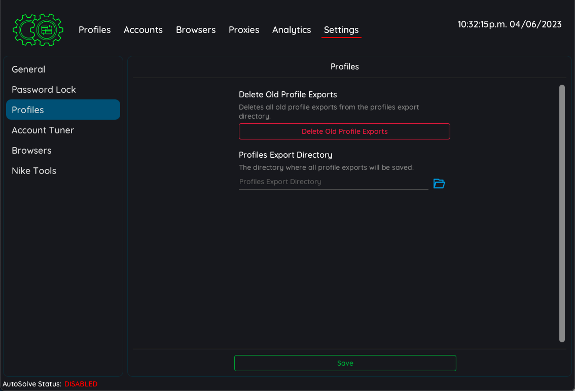 Profile Builder - Settings – AYCD