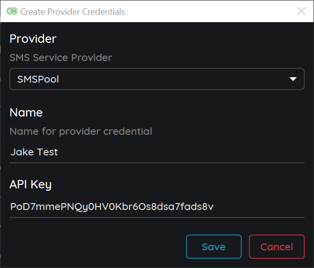 Profile Builder - Accounts - SMS Provider Setup Guide – AYCD