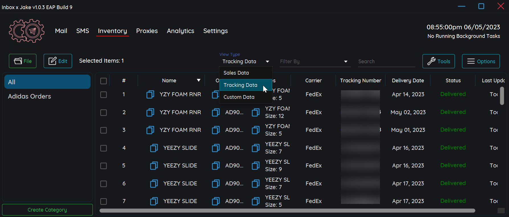 Inbox - Inventory - Changing Inventory View Type – AYCD