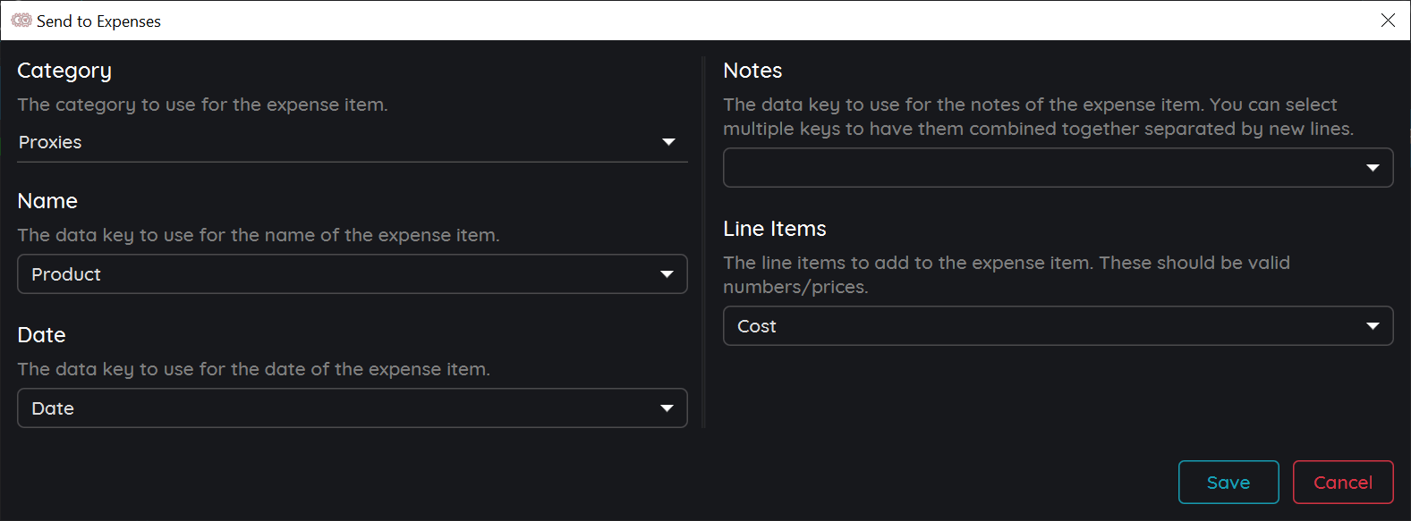 Inbox - Mail - Scraper Data - Tools - Send to Expenses – AYCD