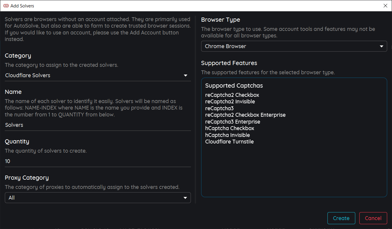 OneClick - Tasks - Accounts/Solvers - Add Solver – AYCD