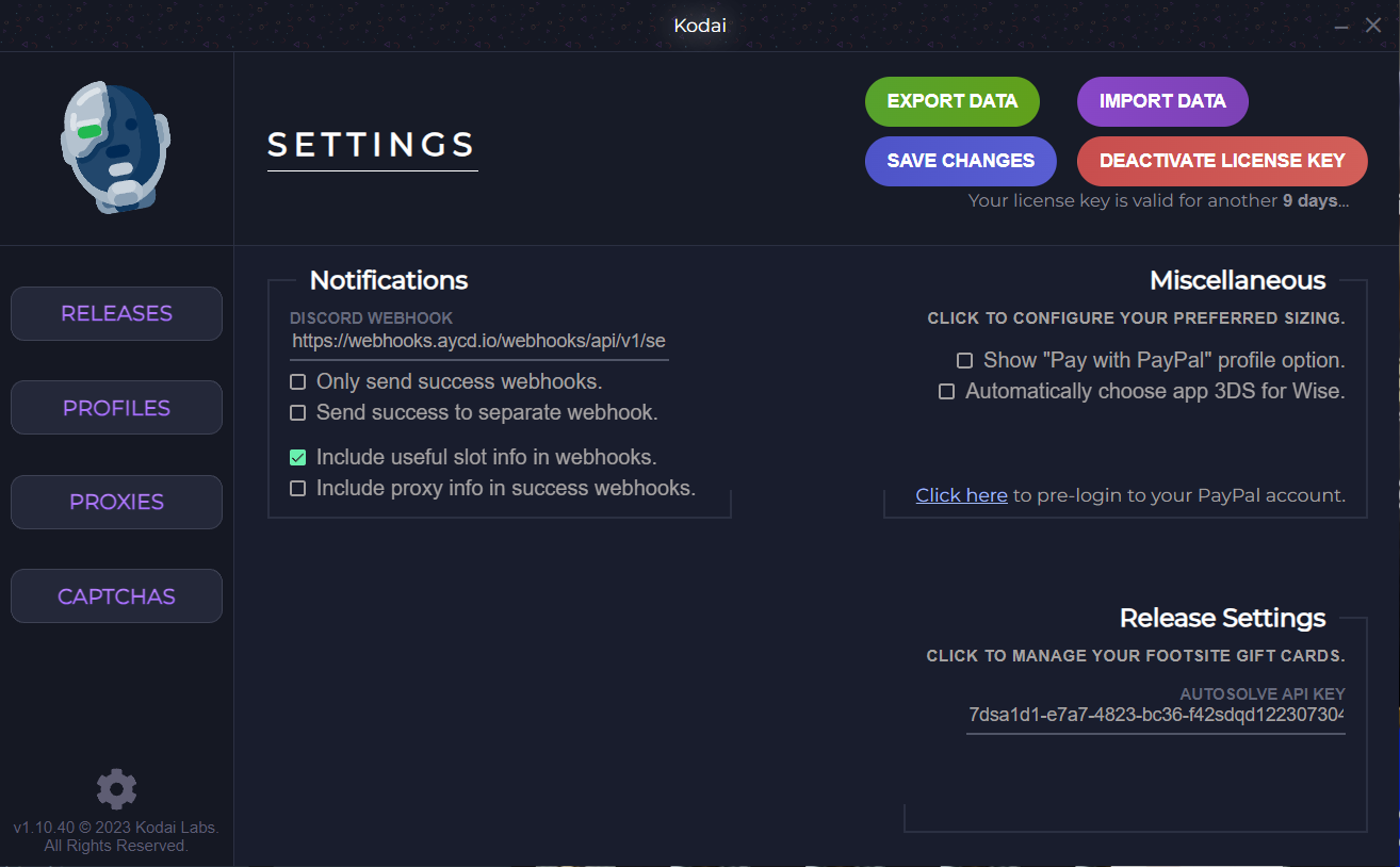 Supported Bots - Kodai – AYCD