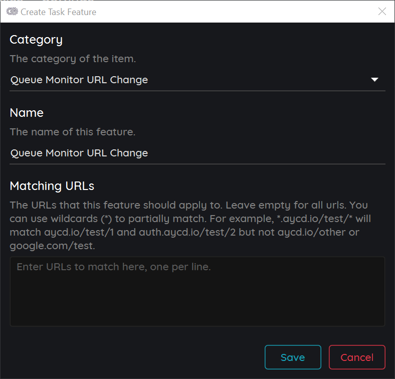 TabSentry - Features - Configs - Monitor URL Change – AYCD