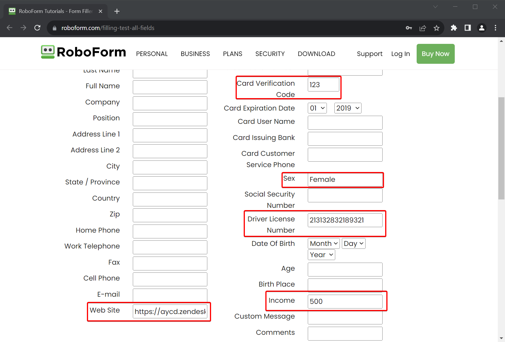 TabSentry - Features - Configs - Custom Autofill – AYCD