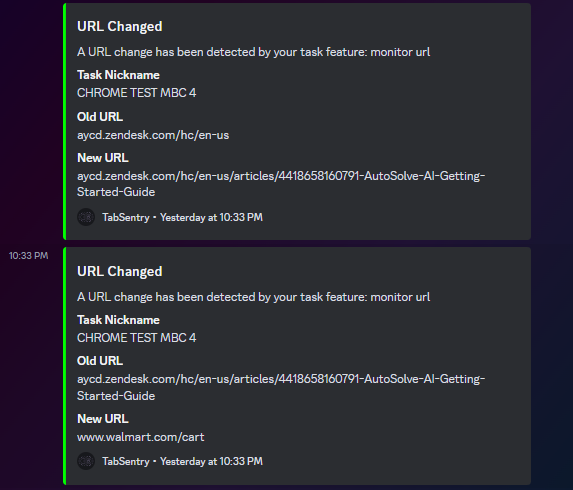 TabSentry - Features - Configs - Monitor URL Change – AYCD