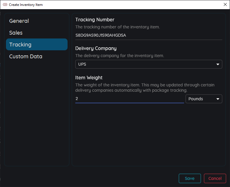 Inbox - Inventory - Create/Import/Export – AYCD