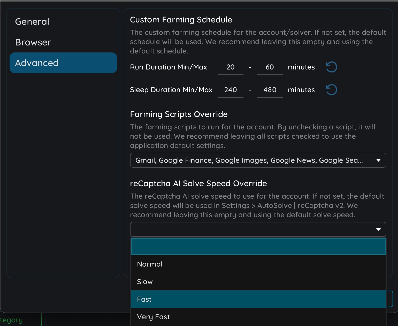 OneClick - Tasks - Accounts/Solvers - Add Solver – AYCD
