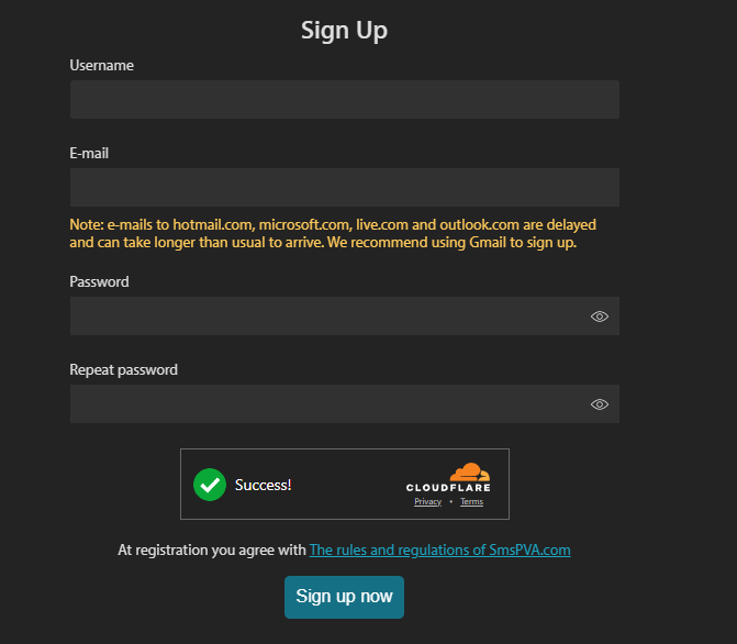 Profile Builder - Accounts - SMS Provider Setup Guide – AYCD