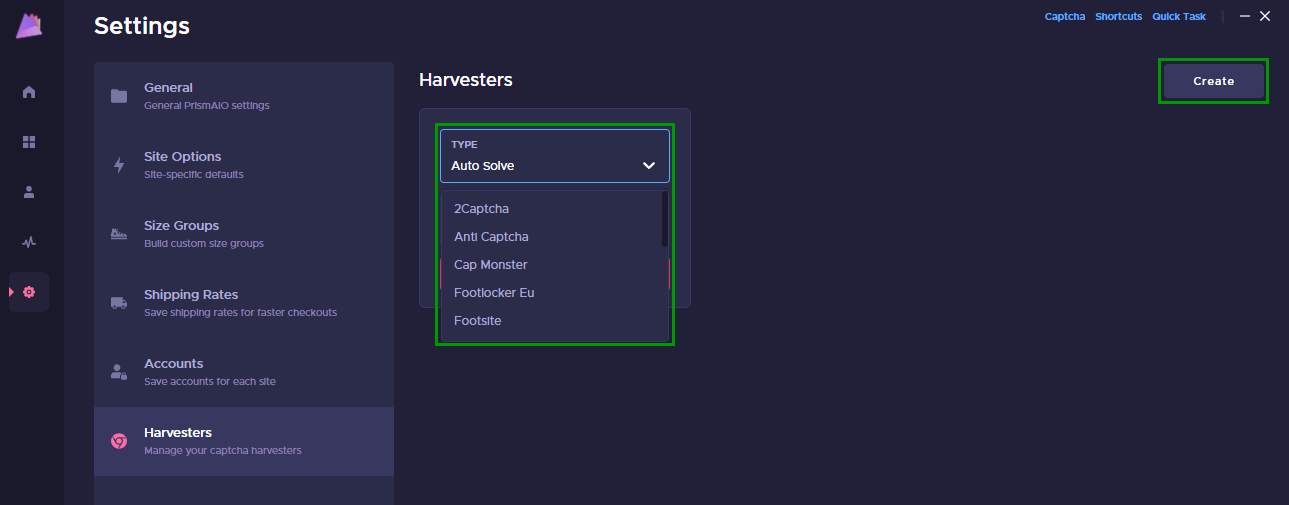 Supported Bots - PrismAIO – AYCD